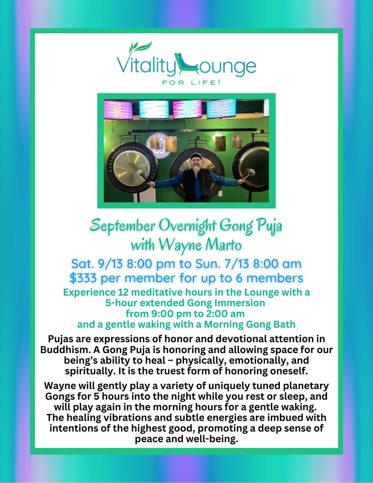 What’s New – Vitality Lounge
